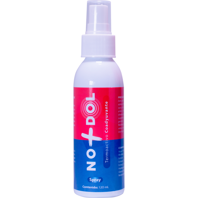 NO +DOL - Termoactivo - Linimento Spray – Tu Salud & Belleza